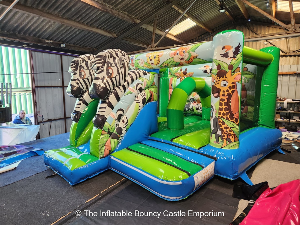 Indoor Jungle Activity Combo - Bouncy Castle & Soft Play Hire | Party ...