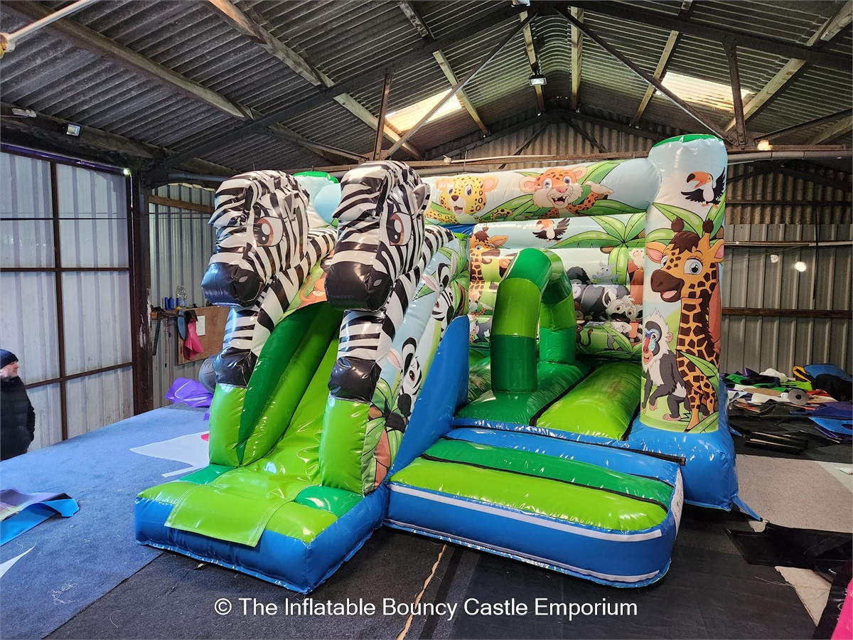 Indoor Jungle Activity Combo - Bouncy Castle & Soft Play Hire | Party ...