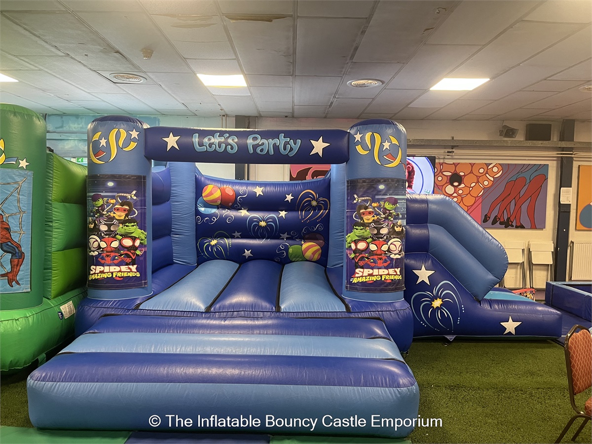 Indoor Spidey & His Amazing Friends Package - Bouncy Castle & Soft Play ...