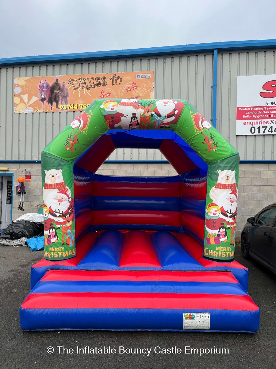 Santa & Friends Bouncy Castle - Bouncy Castle & Soft Play Hire | Party ...