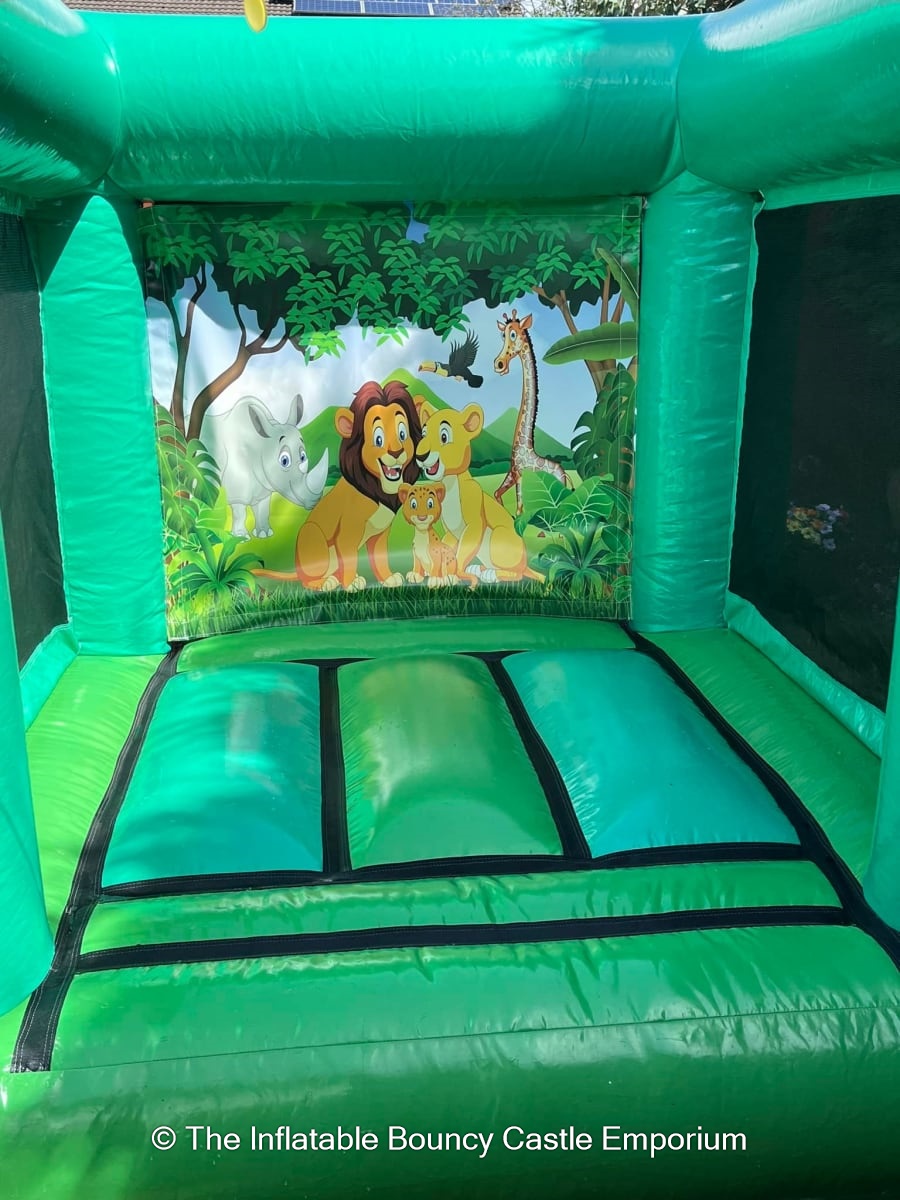 Mini Indoor Jungle Bouncy Castle - Bouncy Castle & Soft Play Hire ...
