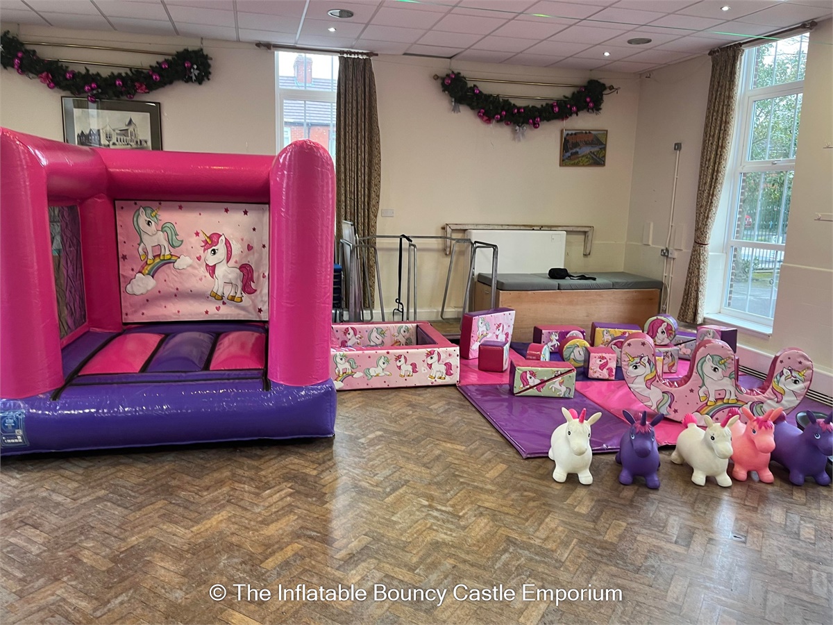 Planet Unicorn Package - Bouncy Castle & Soft Play Hire | Party Games ...