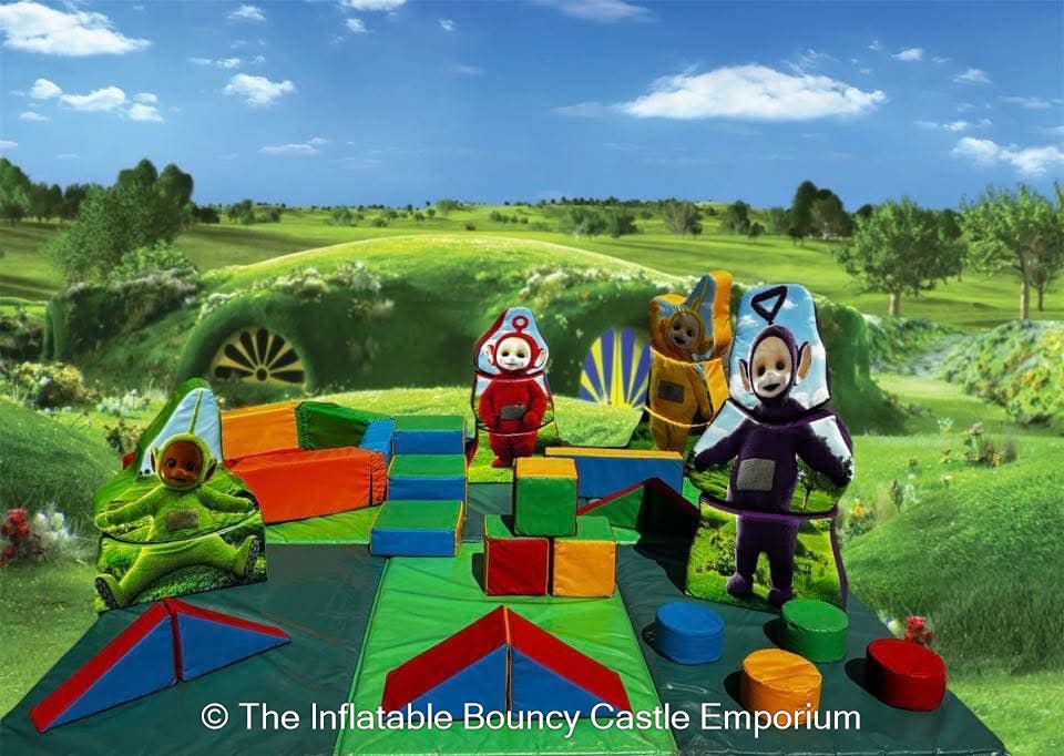Teletubbies Party Package - Bouncy Castle & Soft Play Hire | Party ...