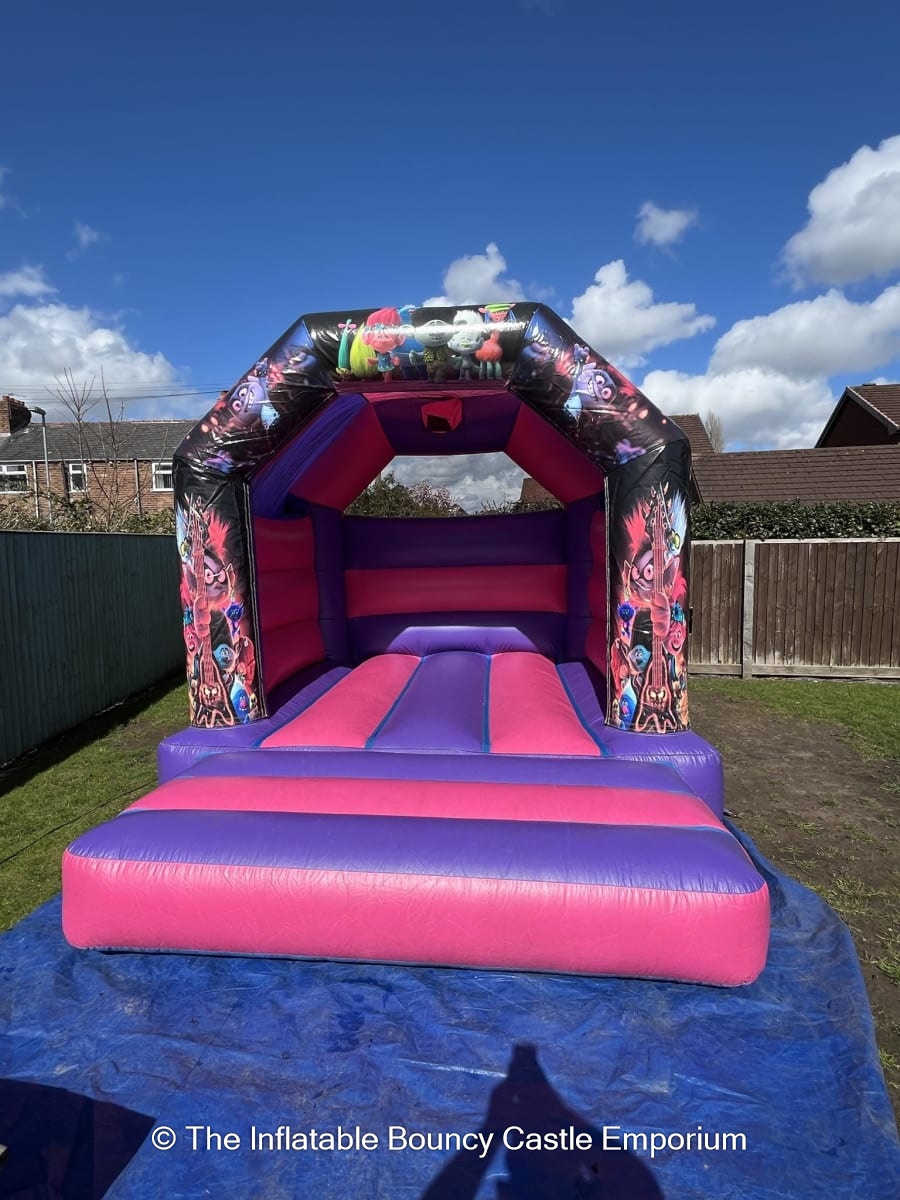 Trolls Bouncy Castle - Bouncy Castle & Soft Play Hire | Party Games ...